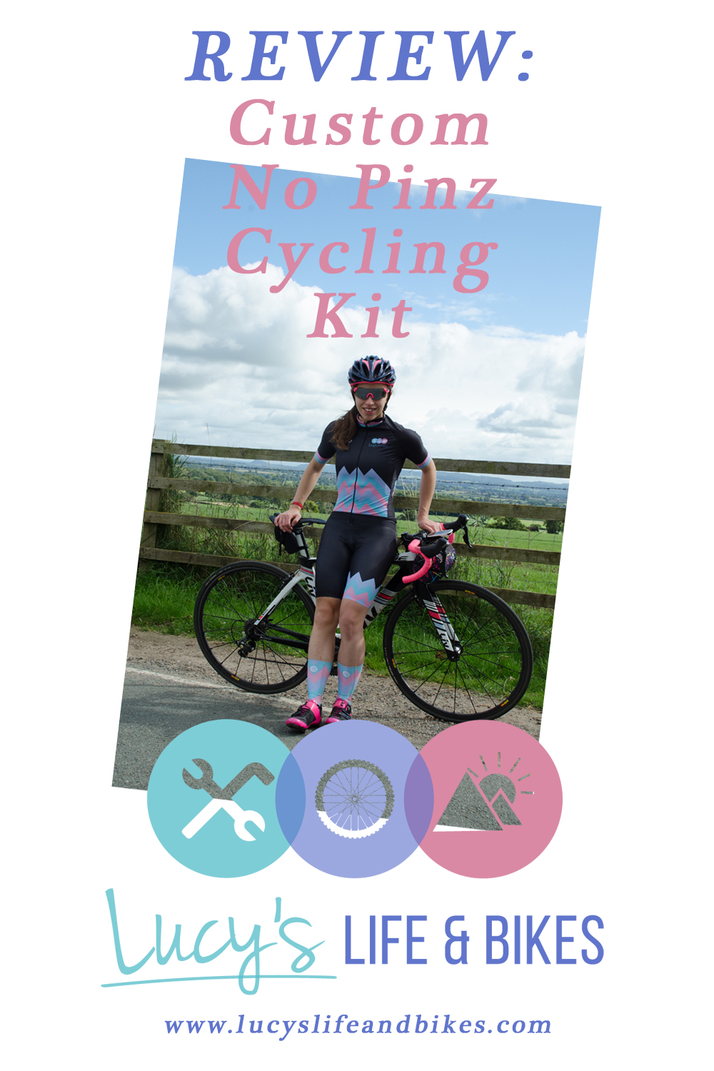 REVIEW: Custom No Pinz Cycling Kit – Lucy's Life and Bikes
